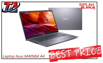 Laptop Asus M409BA A4 | SIPLah