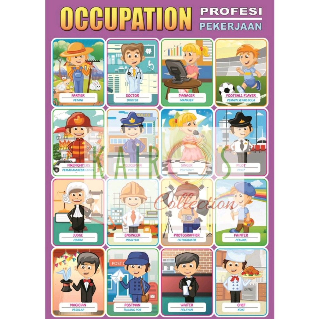 Alat peraga poster profesi | SIPLah