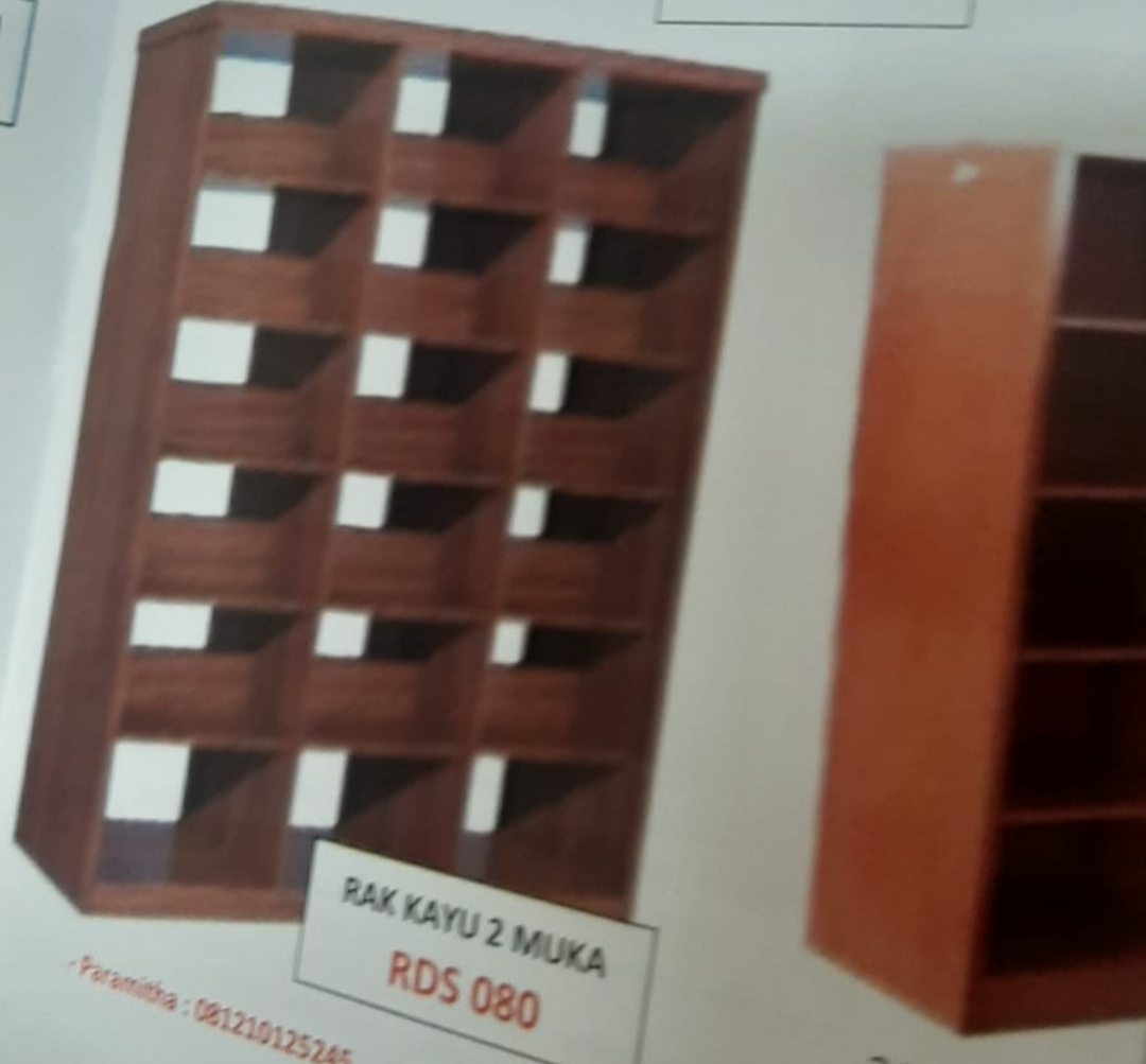 Rak Buku (2 Muka/Sisi) | SIPLah