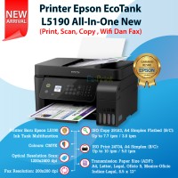 Printer Epson L5190 All In One Wi-Fi ADF | SIPLah