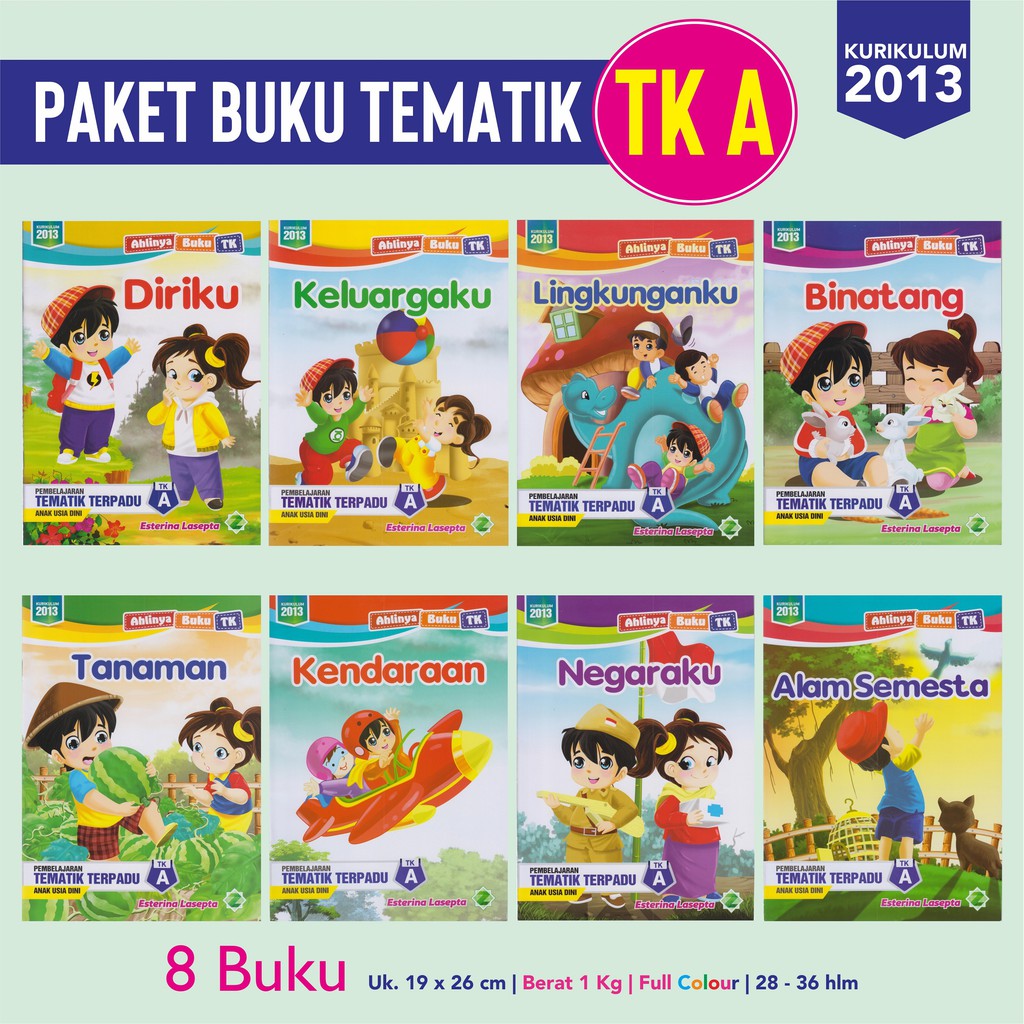 BUKU TK A LENGKAP | SIPLah