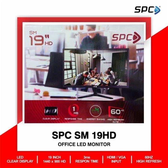 SPC MONITOR LED SM-19HD 19 inch HDMI VGA | SIPLah