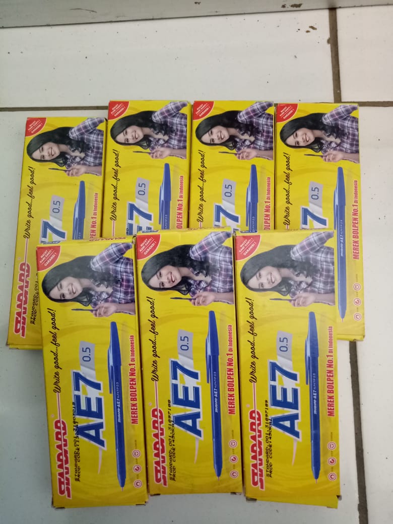 Ballpoint Standar AE7 Blue | SIPLah