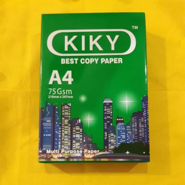 Kertas HVS A4 75 gr Kiky | SIPLah Kertas HVS A4 75 gr Kiky | SIPLah