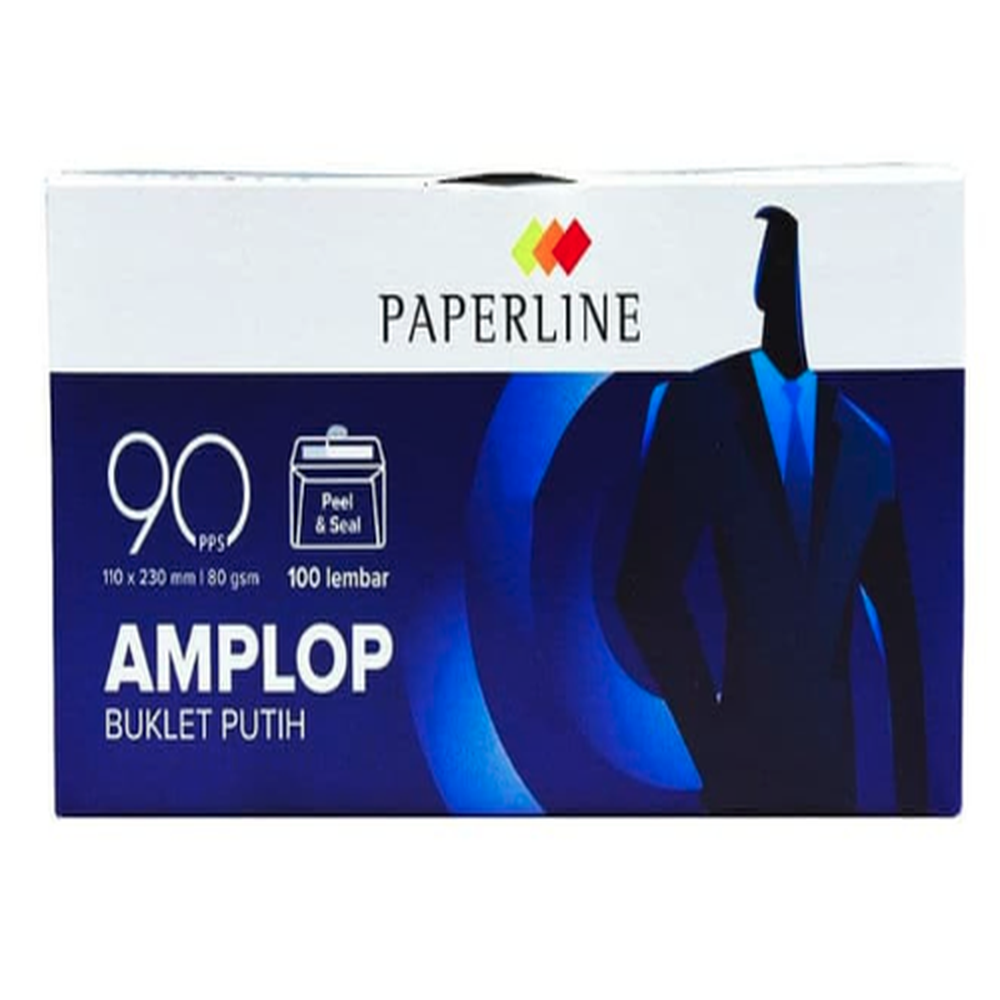 PAPERLINE AMPLOP PUTIH PANJANG 90 | SIPLah