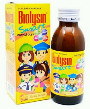 biolysin smart syrup rasa orange 60 ml | SIPLah