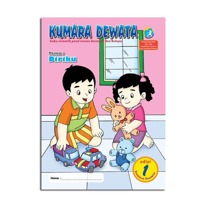 Buku Seri Kreatifitas TK B Tema Diriku | SIPLah