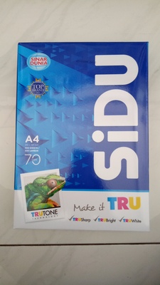 KERTAS HVS SIDU A4 75 GR - BOX | SIPLah