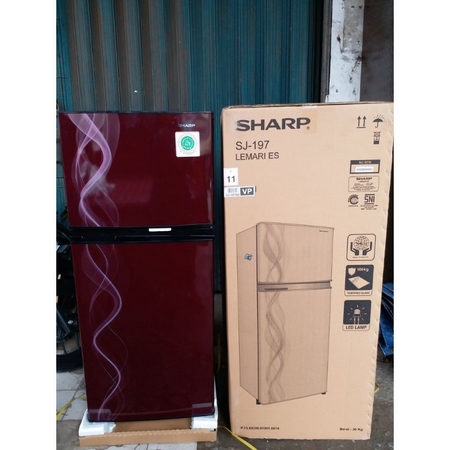 KULKAS 2 PINTU SHARP | SIPLah