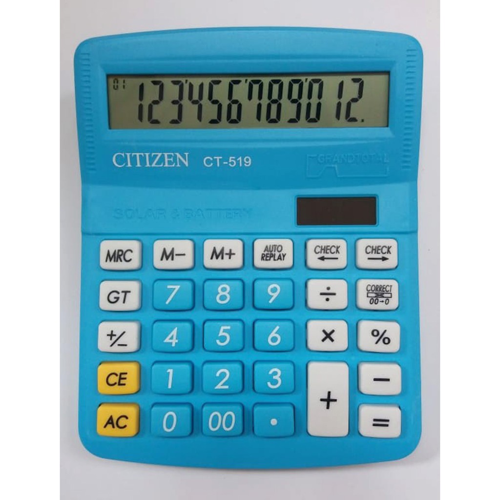 KALKULATOR CITIZEN CT 519 - KALKULATOR 12 DIGIT | SIPLah