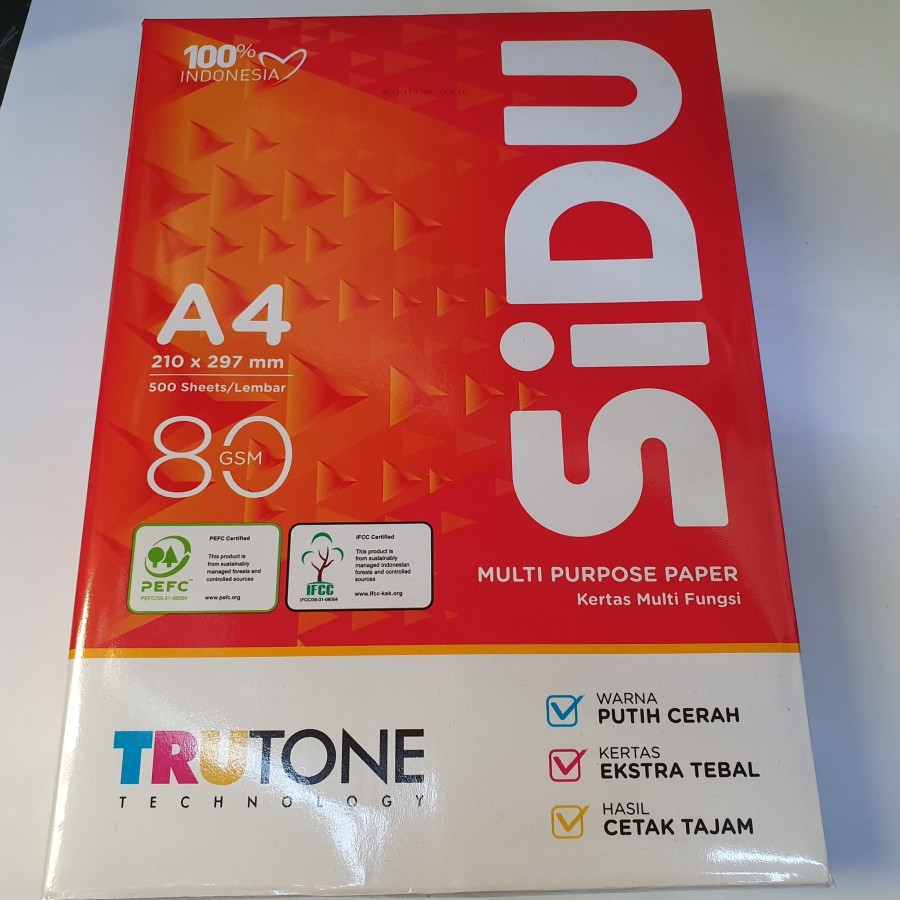 Kertas HVS A4 80 gr putih | SIPLah