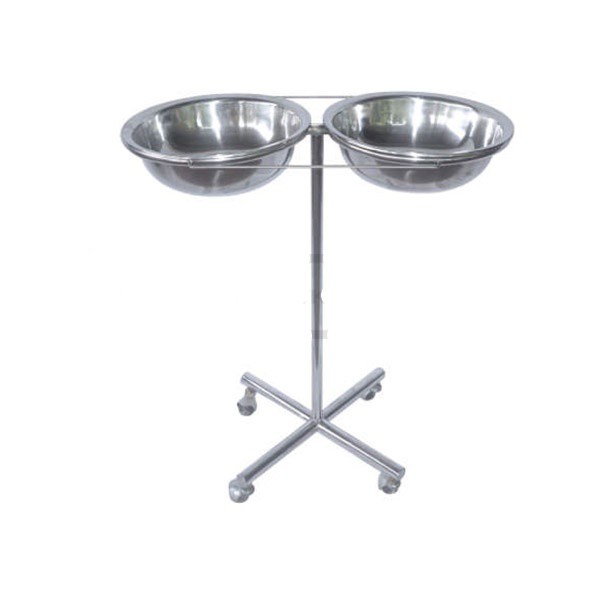 Waskom Trolley Double Troli Ganda Baskom Cuci Tangan Stainless steel ...