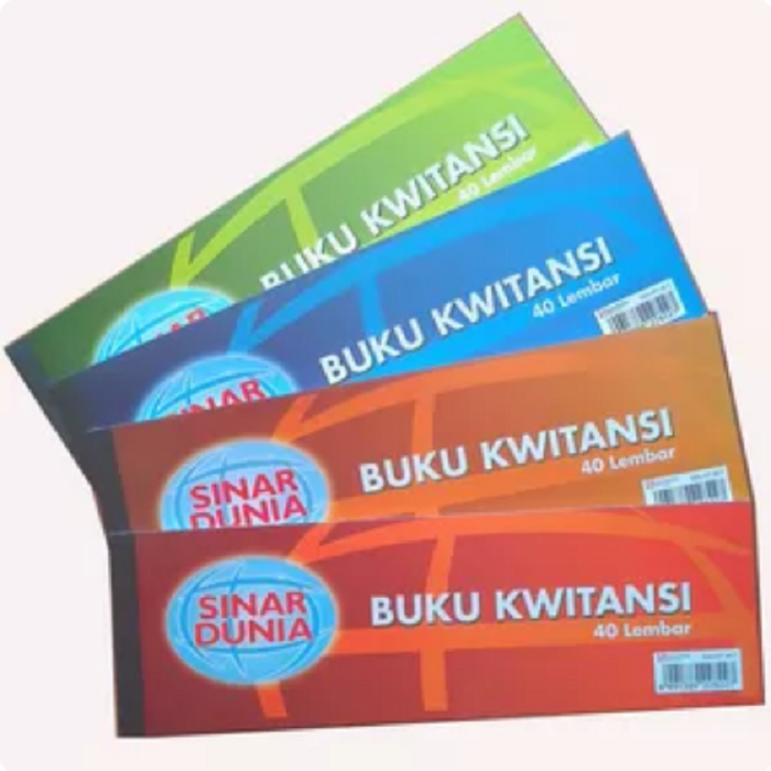 BUKU KWITANSI BESAR SINAR DUNIA (SIDU) 50 LEMBAR | SIPLah