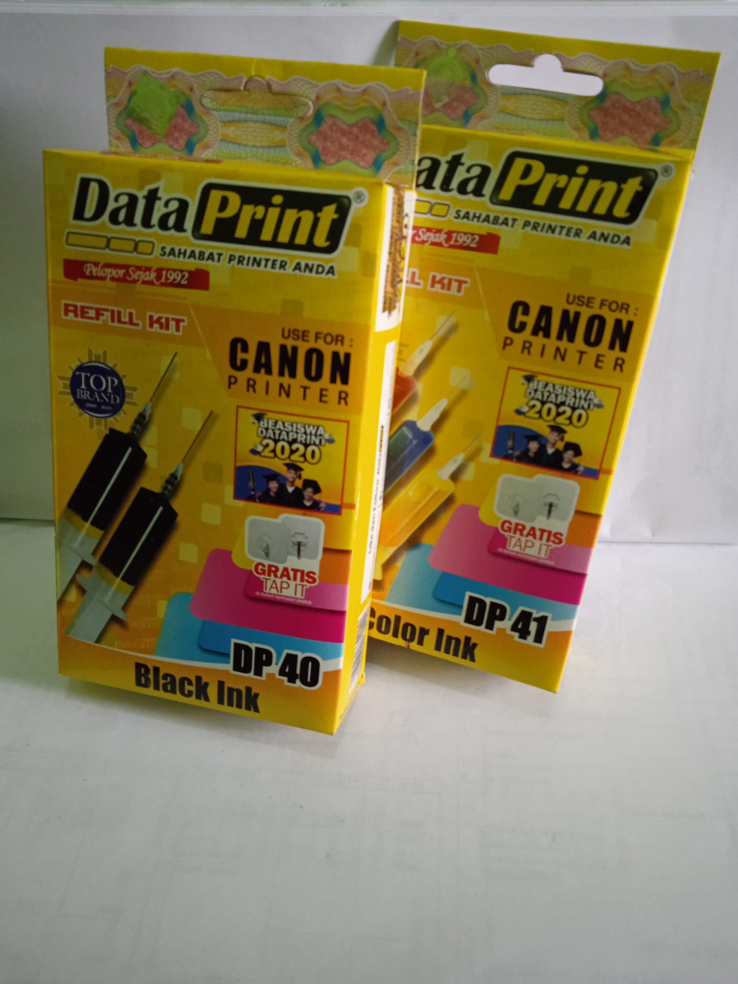 Data Print Hitam /Warna Canon | SIPLah