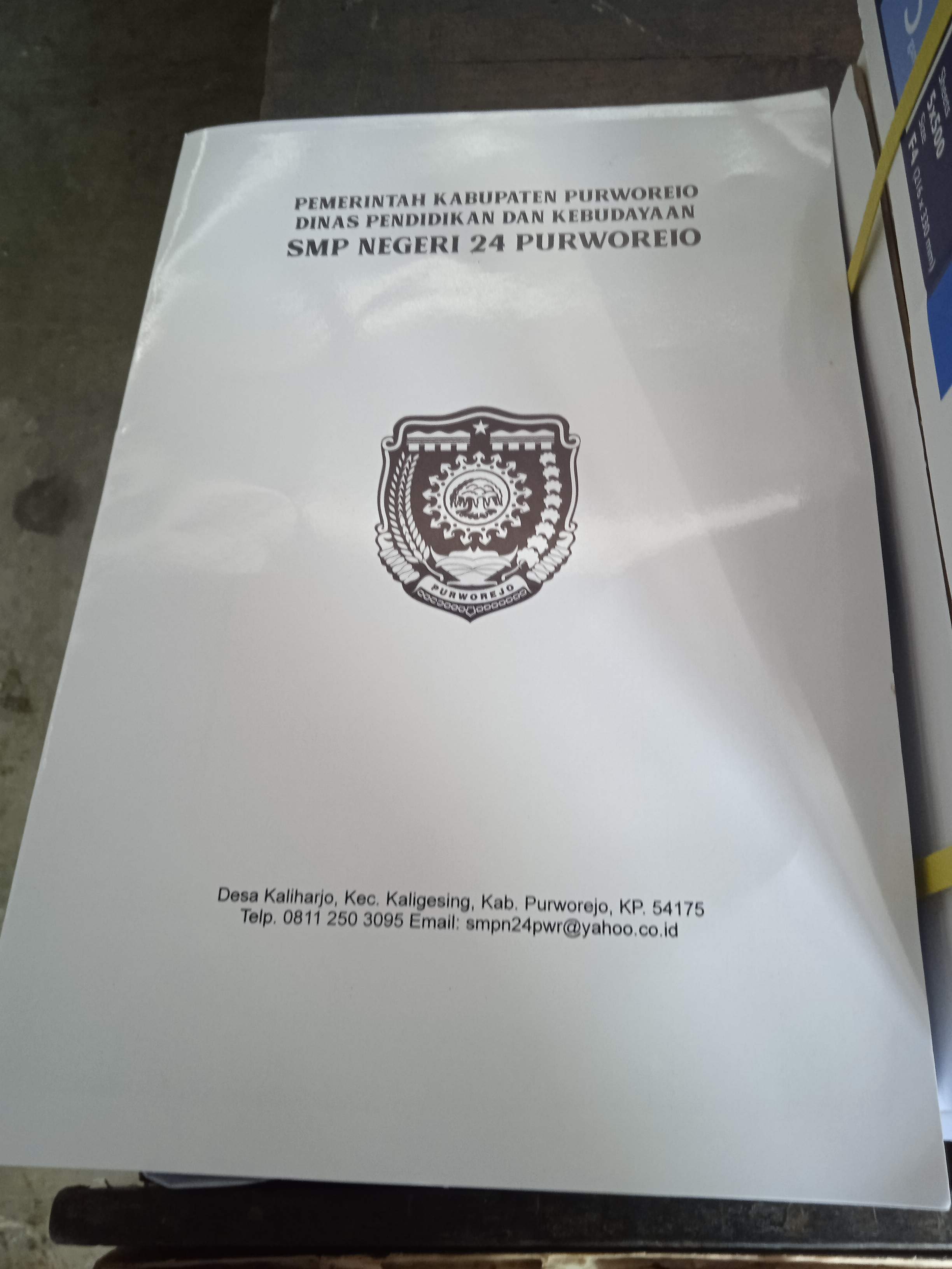 CETAK STOP MAP DINAS 1 WARNA | SIPLah