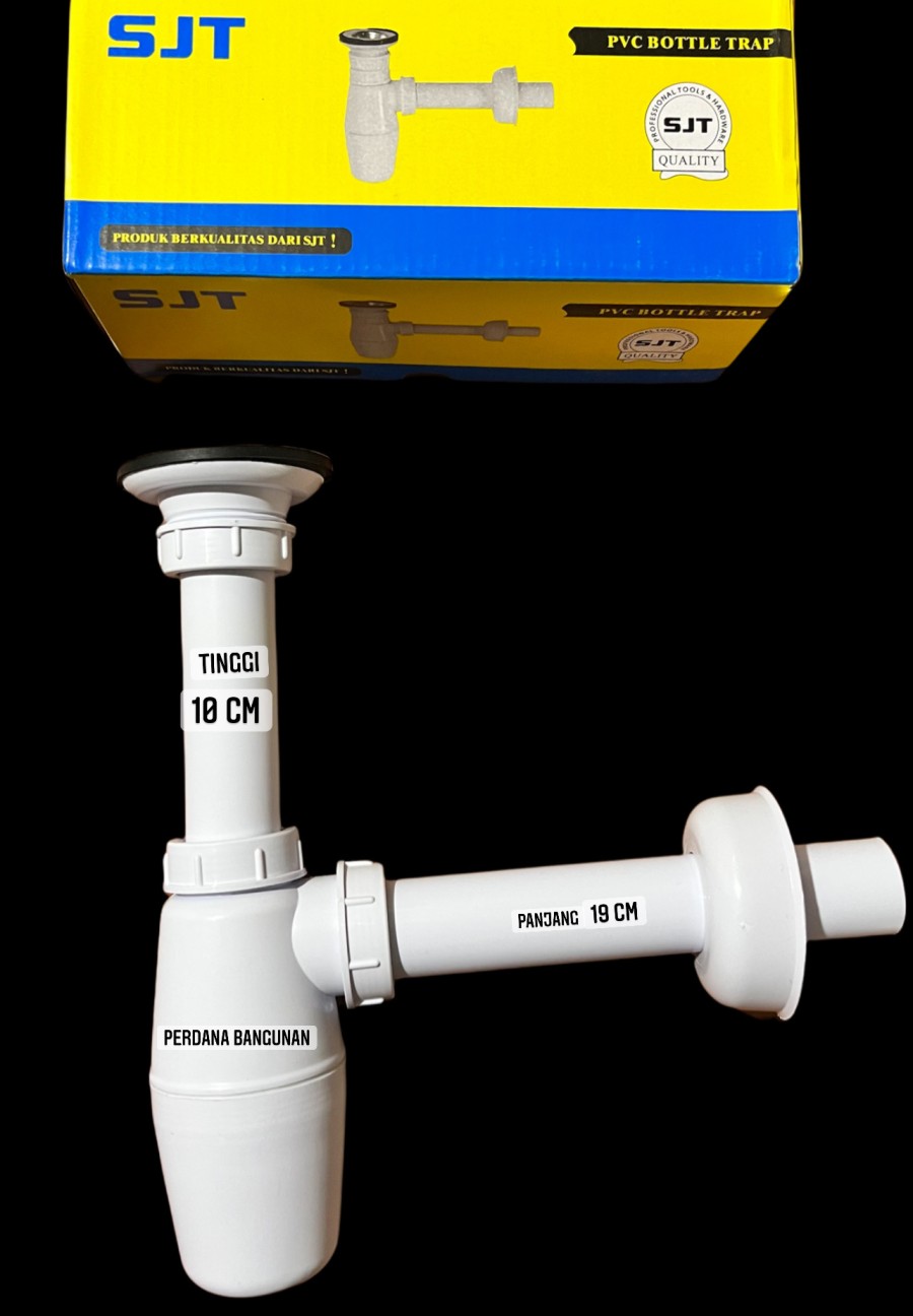 SIFON BOTOL PVC 11/4 SJT / SARINGAN WASTAFEL PVC | SIPLah