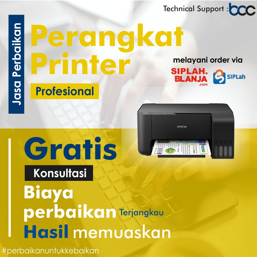 Jasa Pemeliharaan Perangkat PRinter (Unit) | SIPLah
