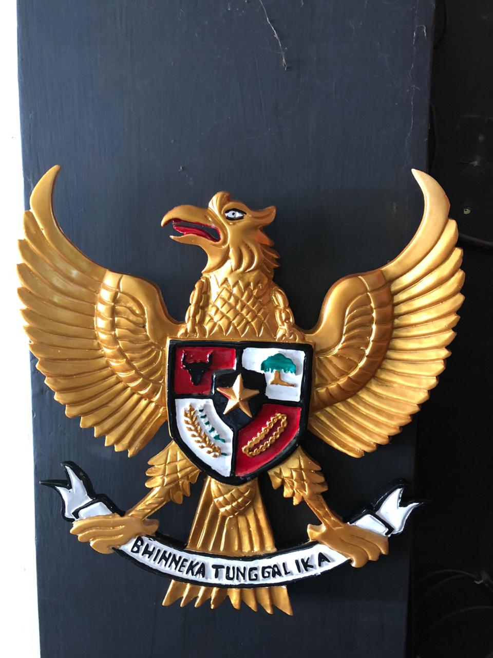 PATUNG GARUDA 3 DIMENSI UKURAN KECIL (KELAS) | SIPLah