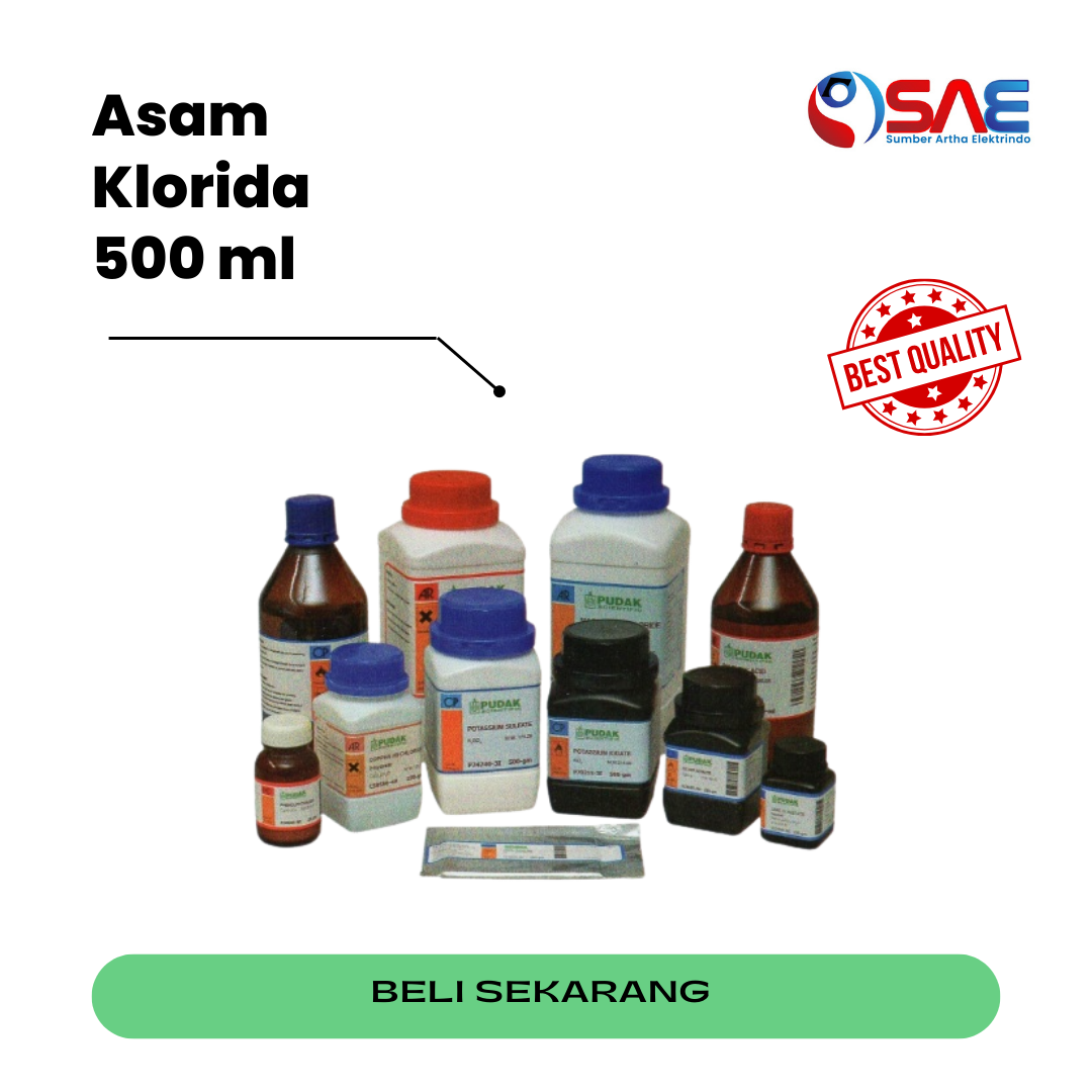 Asam Klorida 500 ml | SIPLah