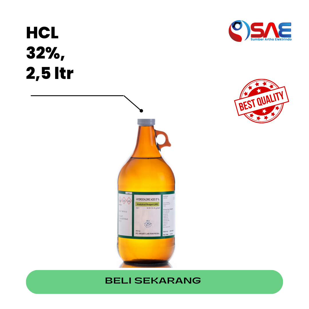 HCL 32%, 2,5 ltr | SIPLah