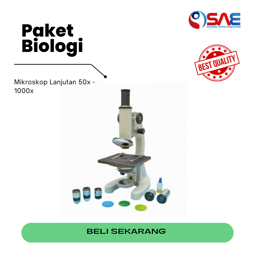 Mikroskop Lanjutan 50x - 1000x | SIPLah