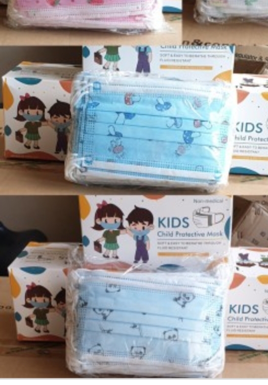 Masker anak 3 ply/pak | SIPLah