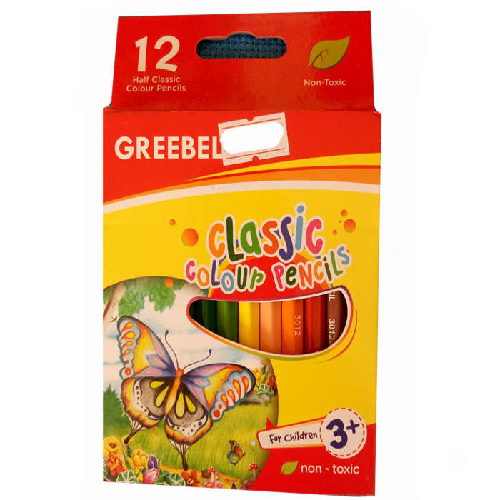 Pinsil 12 warna Greebell | SIPLah