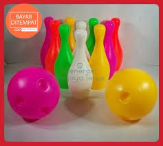 Mainan bowling ball 1set | SIPLah