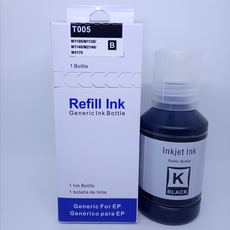 Tinta Printer Refill Ink 005 T03Q1 Compatible Epson M1100 M2140 Hitam ...