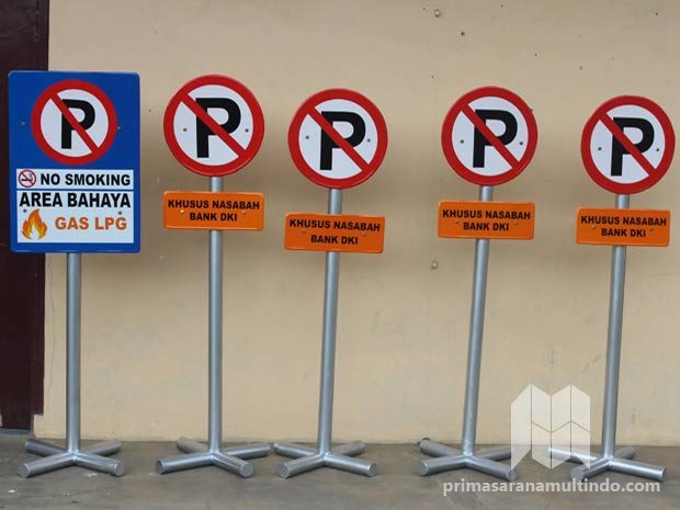 Rambu tanda Parkir. jual Rambu lalu lintas murah. Custom rambu | SIPLah