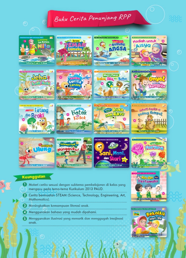 Buku Cerita Bergambar Penunjang RPP | SIPLah
