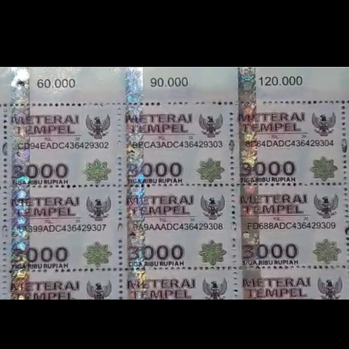 MATERAI 10.000 | SIPLah