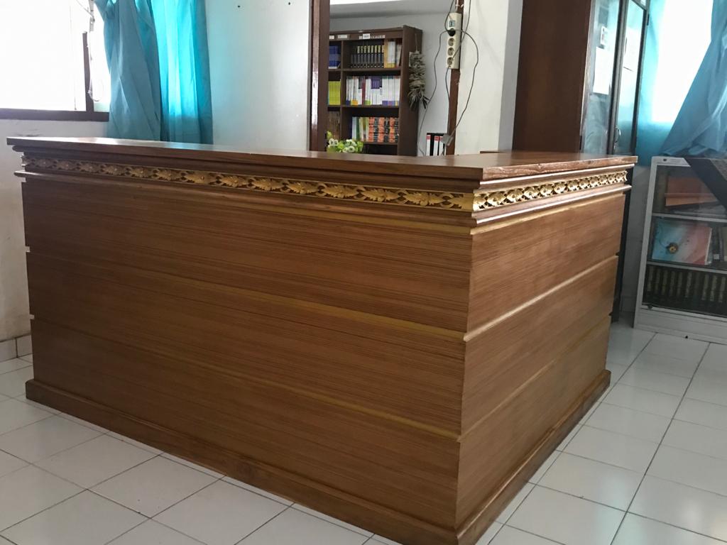 Meja Resepsionis | SIPLah