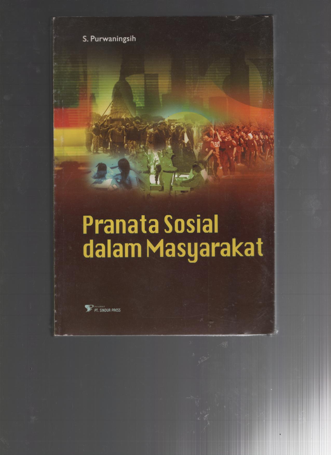 PRANATA SOSIAL DALAM MASYARAKAT | SIPLah