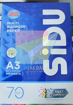 Kertas A3 70gsm | SIPLah