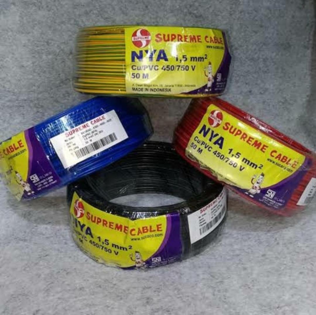 KABEL NYA 1.5MM (KUNING) AMR | SIPLah