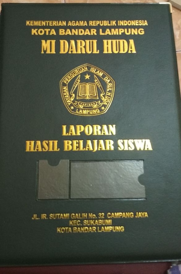 Sampul Rapot Siplah
