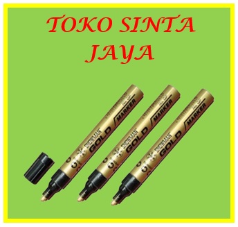 Spidol Emas Paintmarker Gold Snowman | SIPLah