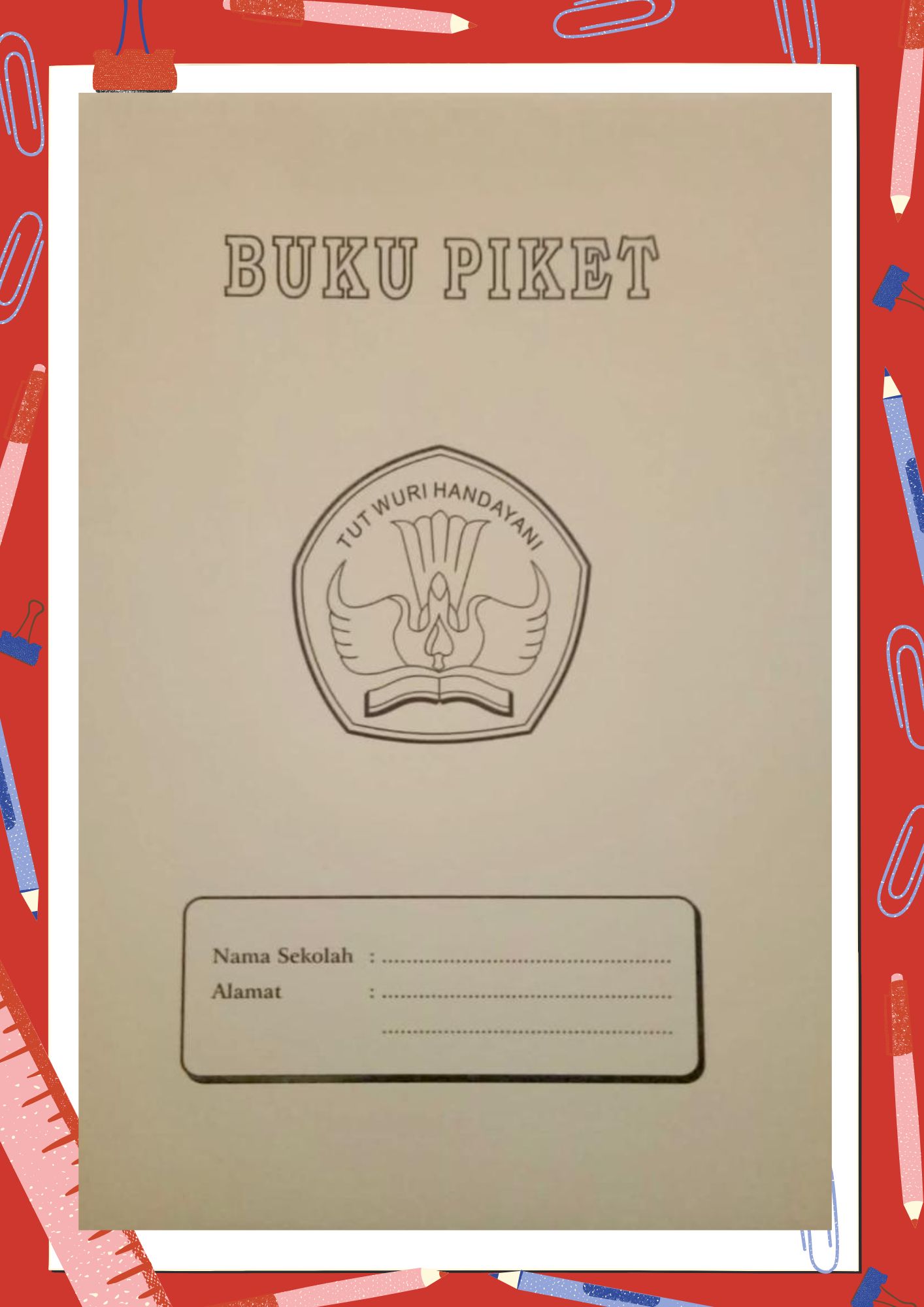 Buku Piket Sekolah SEKOLAH DASAR NEGERI 125543, 59% OFF