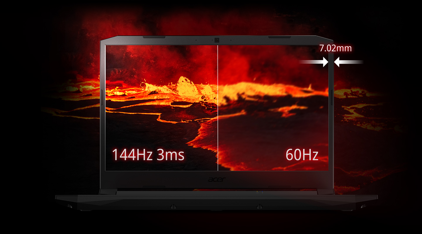 ACER PREDATOR NITRO 5 i5-10300H 8GB 512GB GTX1650Ti-4GB WIN-10 144Hz ...