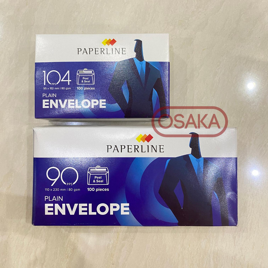 AMPLOP PUTIH | SURAT PAPERLINE KABINET POLOS 90 | SIPLah