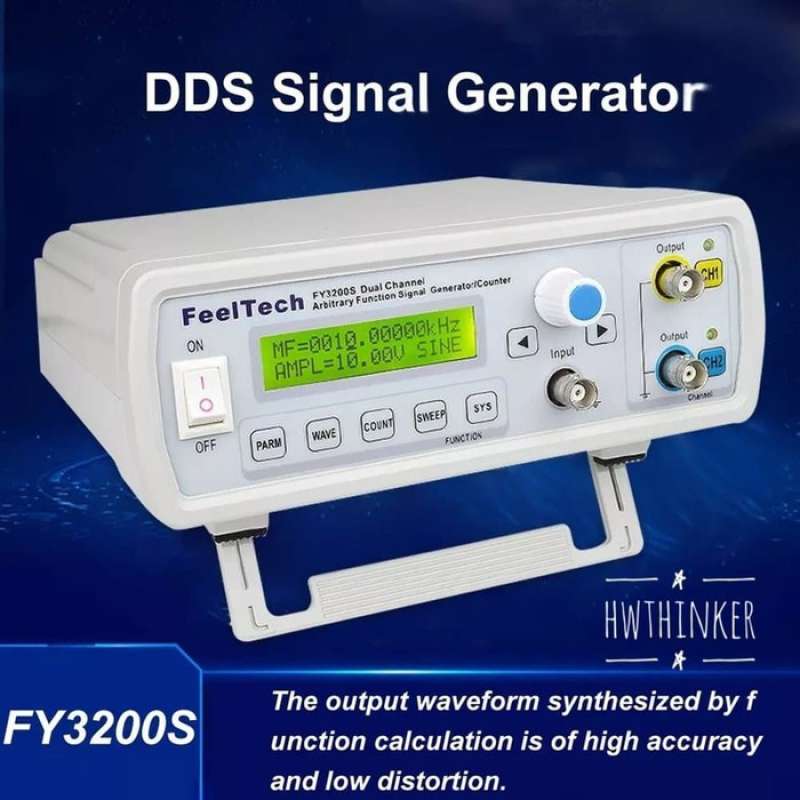 Signal Function Generator FY3200S FeelTech Function Dual Channel | SIPLah