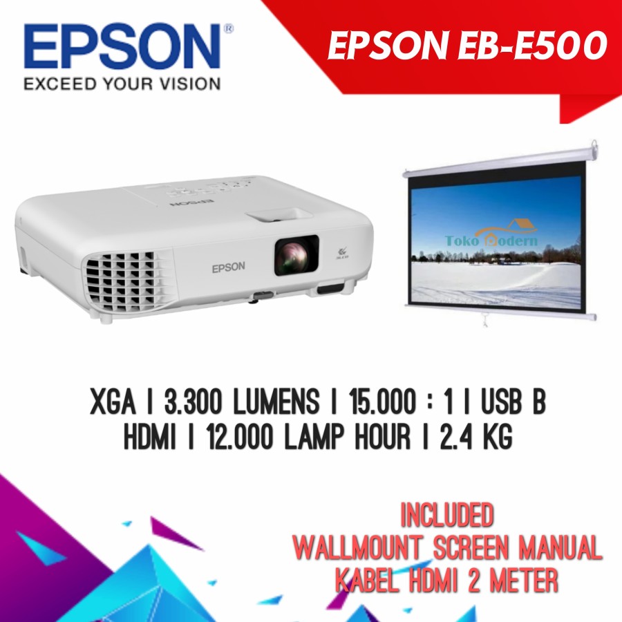 Projector Epson EB-X500 | SIPLah