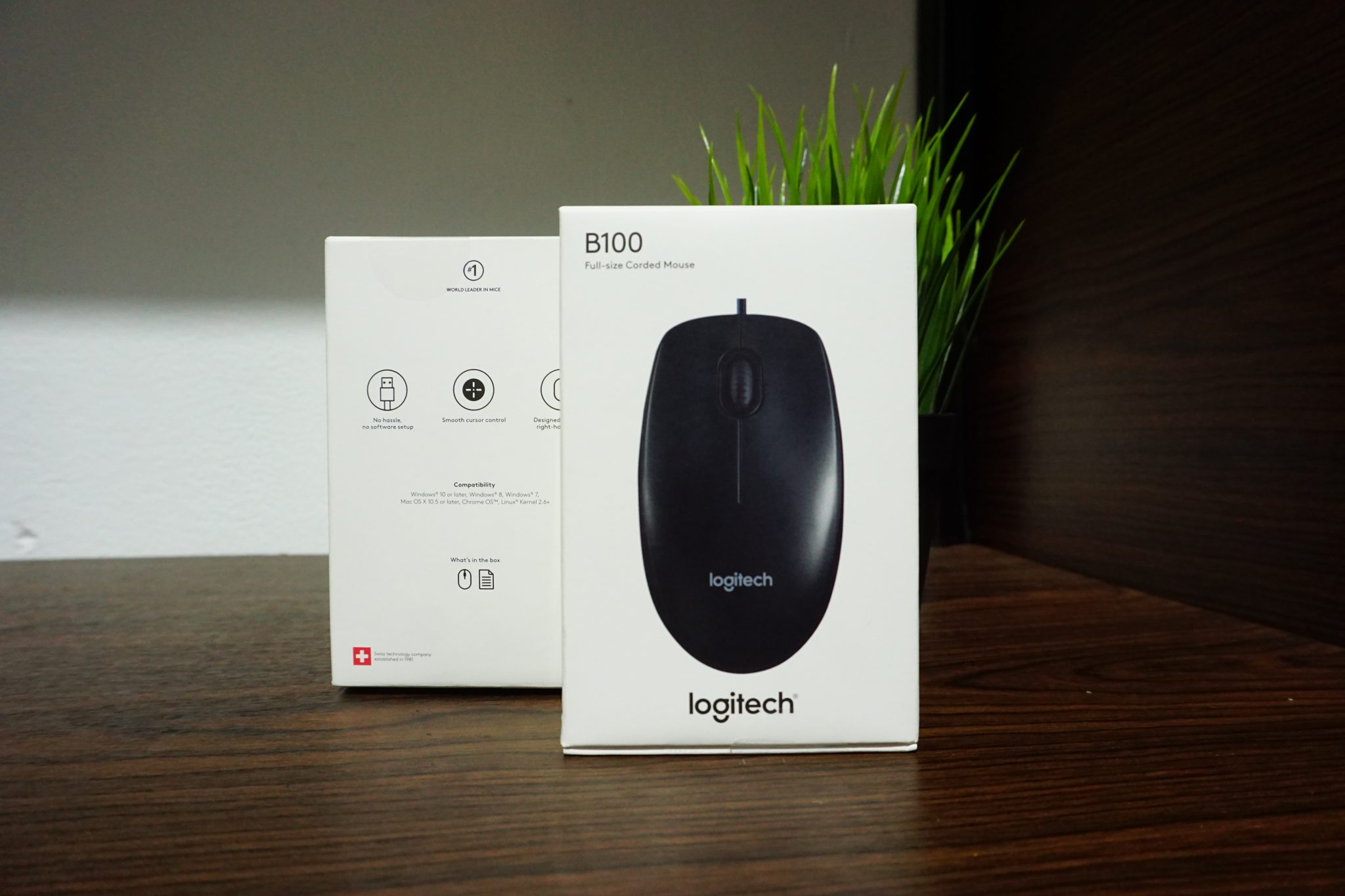 MOUSE LOGITECH B100 | SIPLah