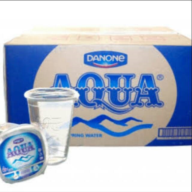 AQUA CUP 240ML MEREK AQUA | SIPLah