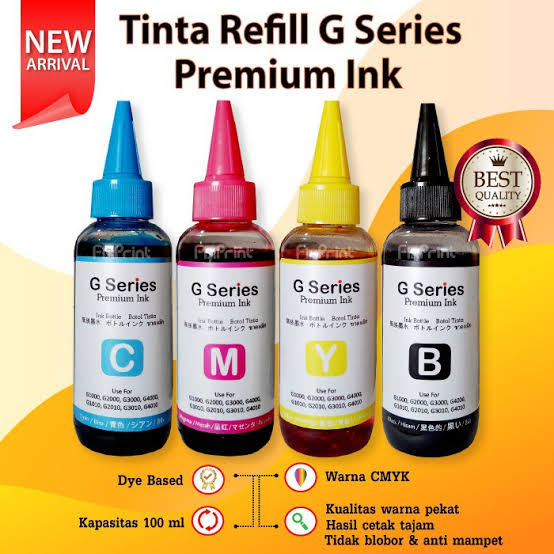 Tinta refil printer botol Hitam | SIPLah