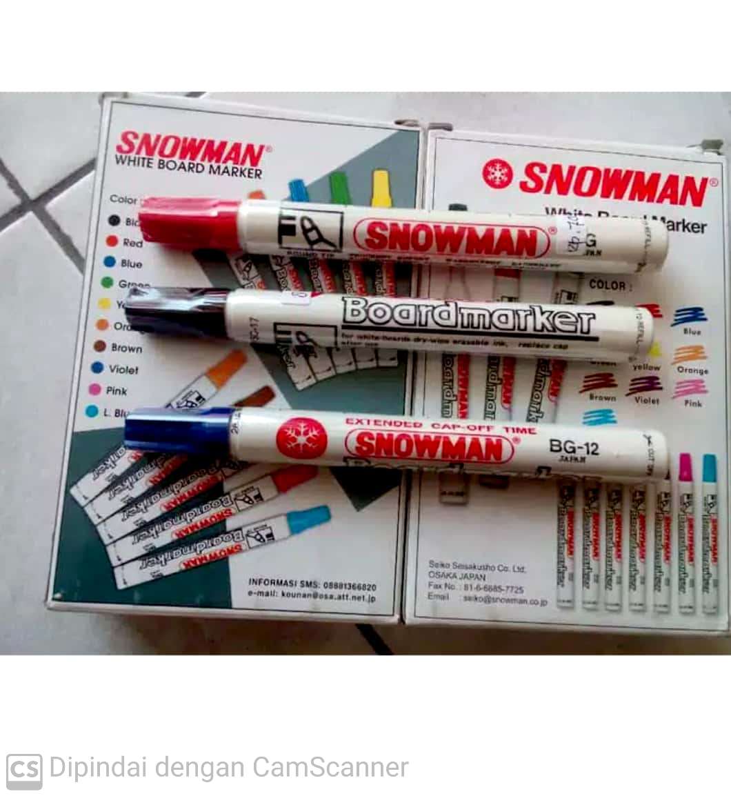 SPIDOL BESAR WHITE BOARD HITAM | SIPLah