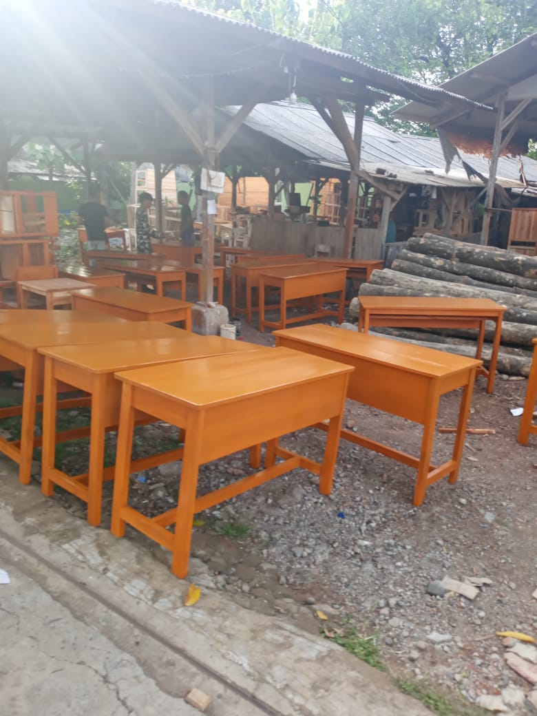 Meja Belajar Meja Siswa Smp Double Siplah
