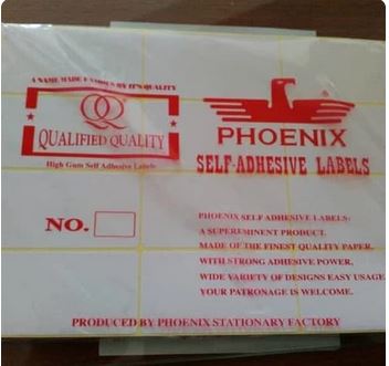 LABEL STIKER PHOENIX NO 103 | SIPLah