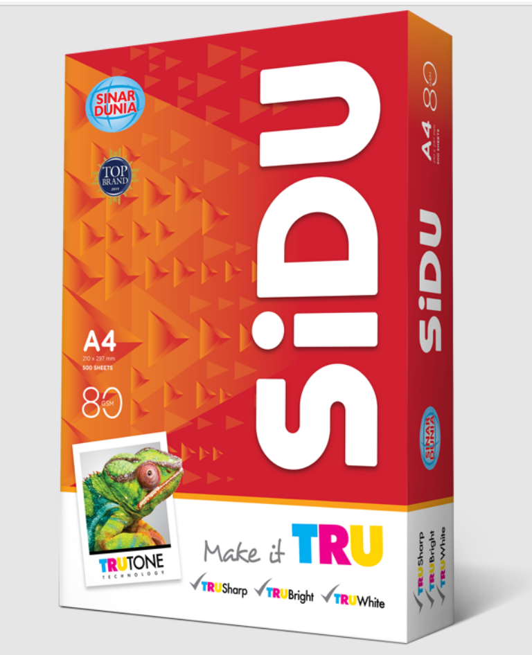 KERTAS HVS SIDU A4 80 GSM | SIPLah